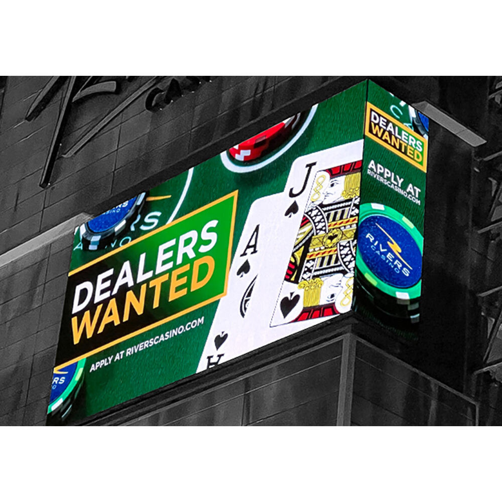 Outdoor LED Advertising Screen Project in France | LED Billboard Factory