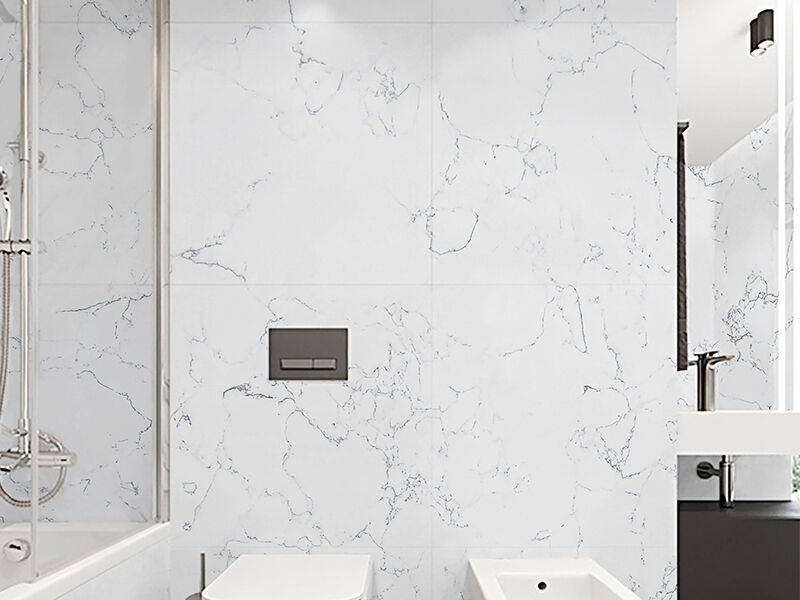 Artificial Carrara White Engineered Marble Slab | Artificial Marble Slab