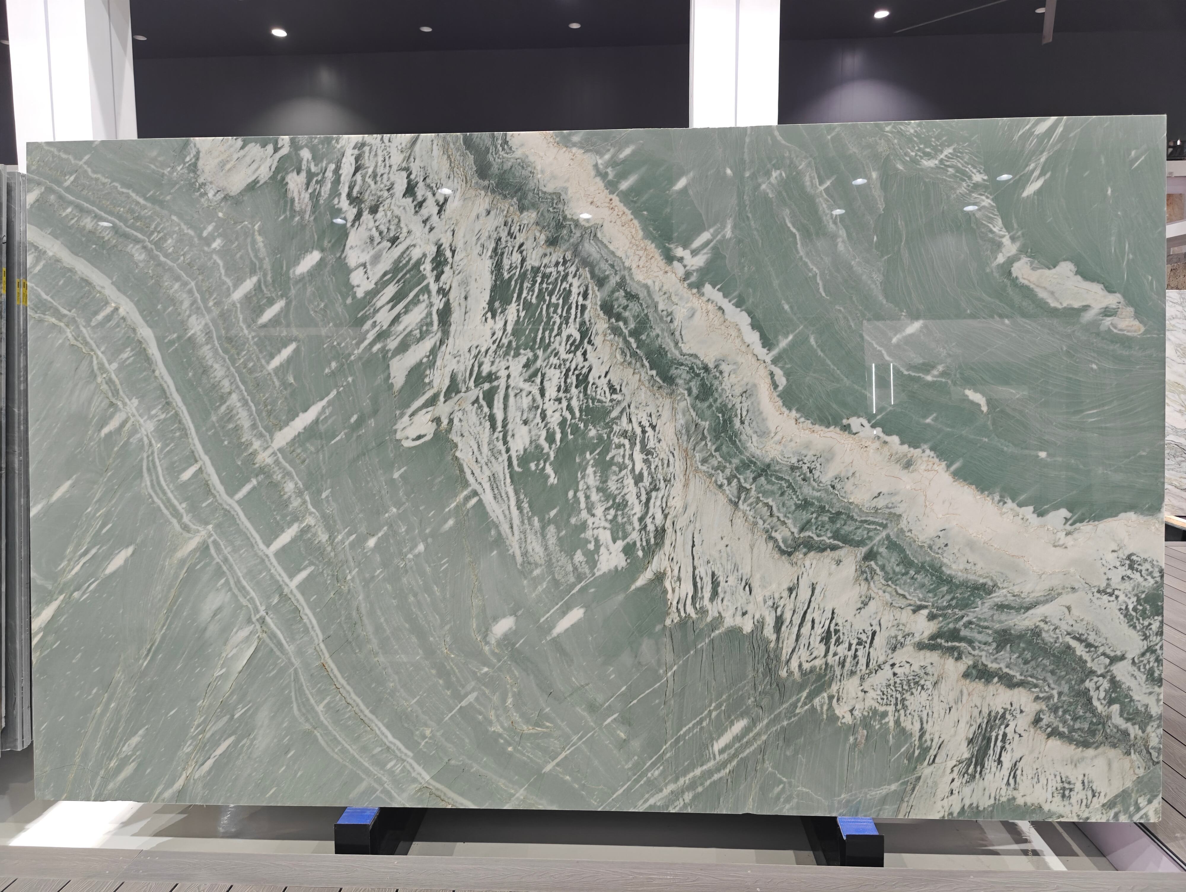 Green Persian Maestro Quartzite Slab for Luxury Hotel and Commercial ...
