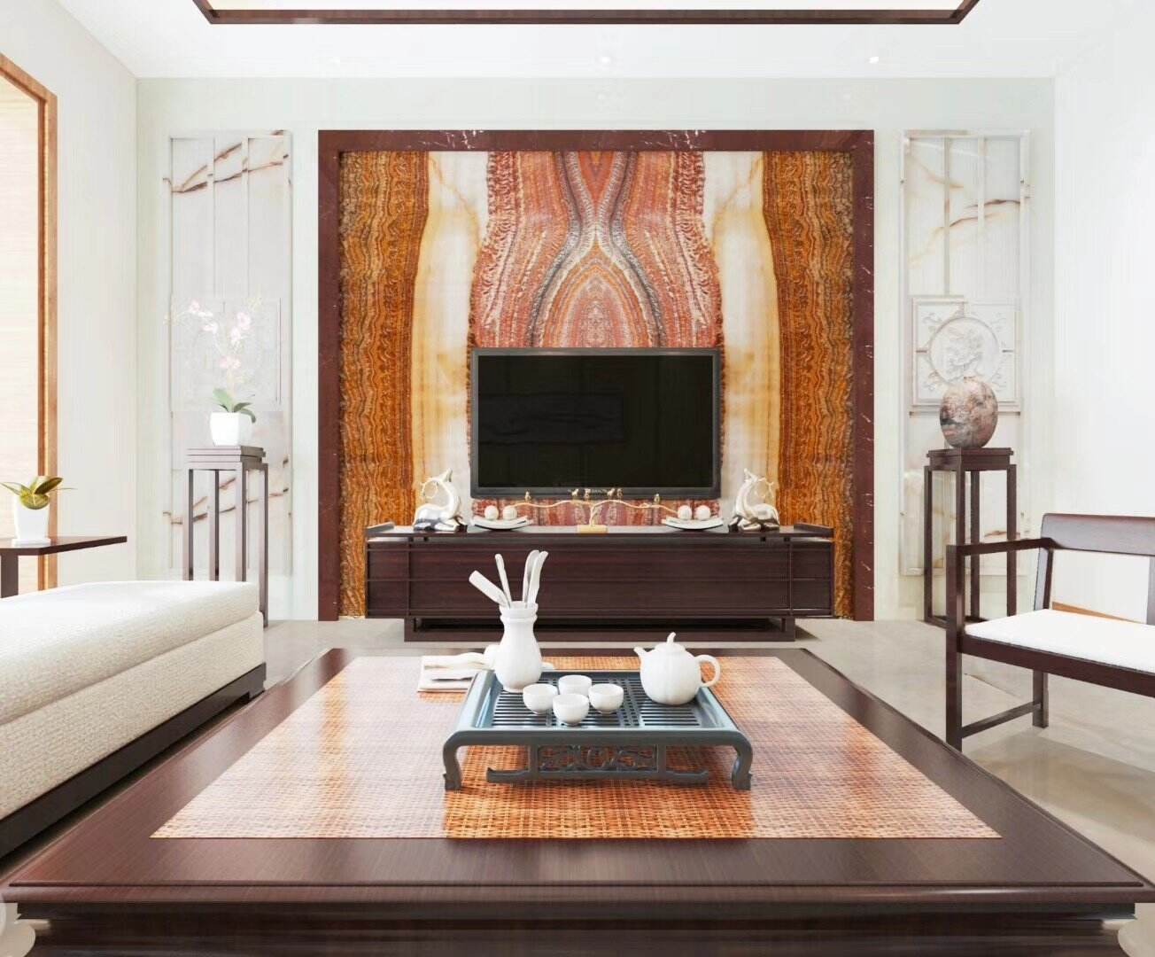Ruby Onyx Marble Suppliers | Translucent Red Onyx for Luxury Interior ...