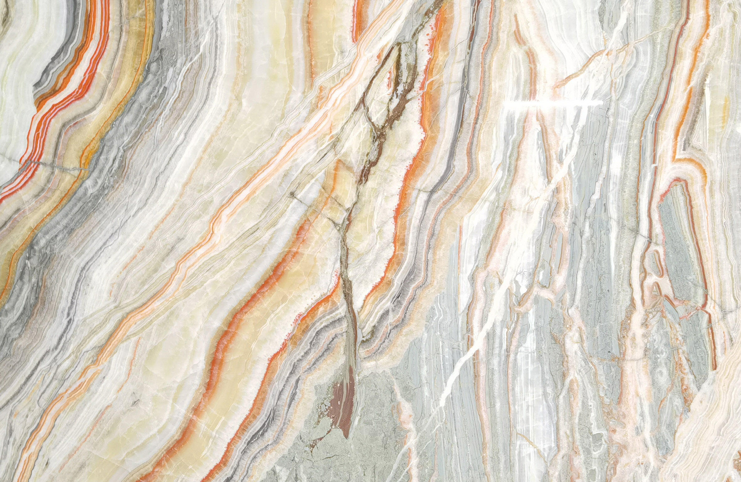Rainbow Onyx Marble Slab: Luxury Backlit Stone for Commercial Interiors
