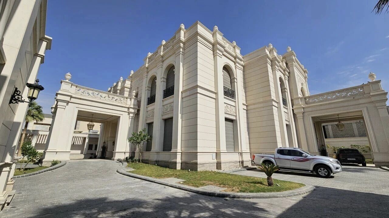 Porto Beige Limestone Saudi Villa Exterior Wall Project | Projects