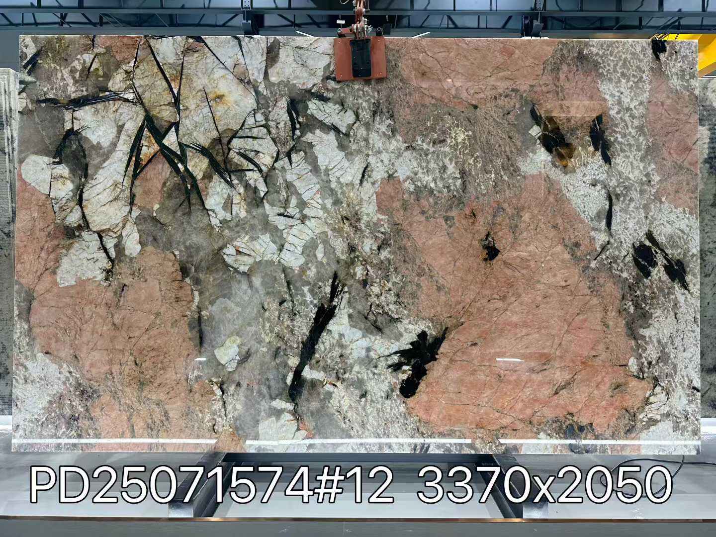Pink Patagonia Quartzite Slabs | Backlit Natural Stone for Luxury Interiors