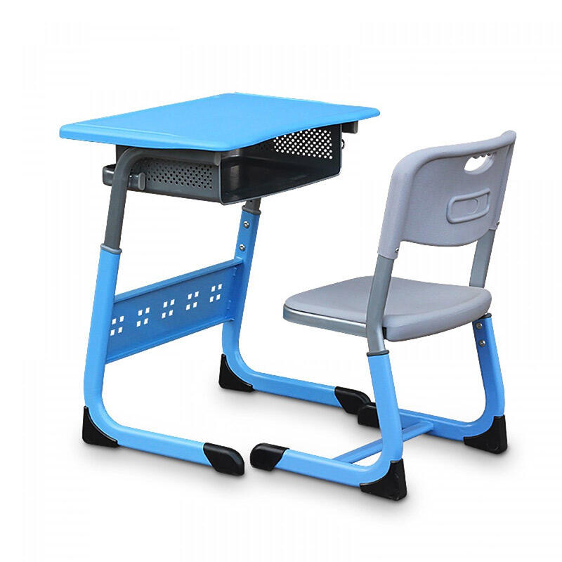 SS0001-5 Student Desk and Chair Set | Single Classroom Desk And Chair