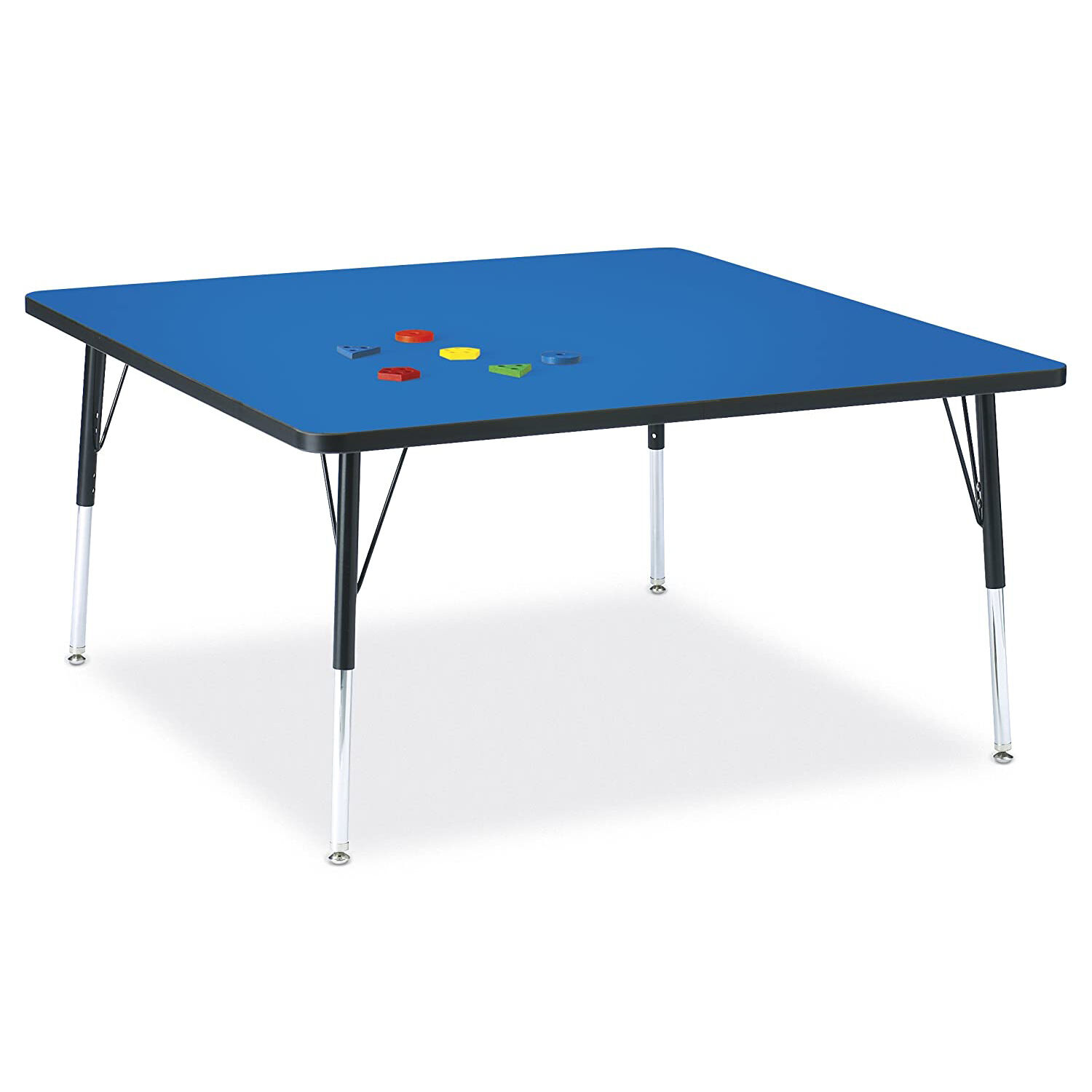 AT0010 T-Mold Leg Adjustable Height Activity Table | Activity Table
