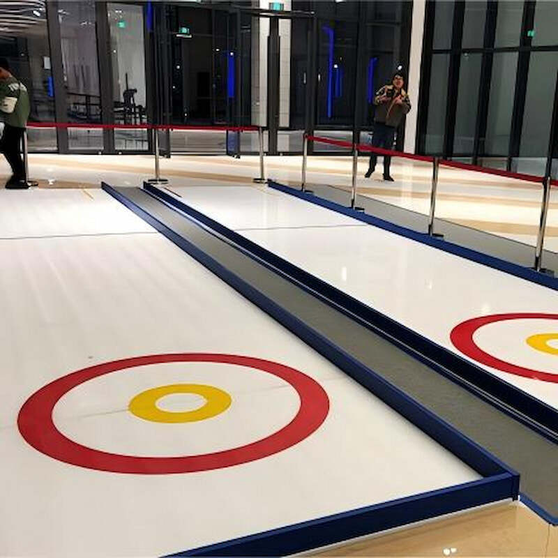 UHMWPE 4*8 Mobile Synthetic Ice Rink Skating Board Polyethylene HDPE ...
