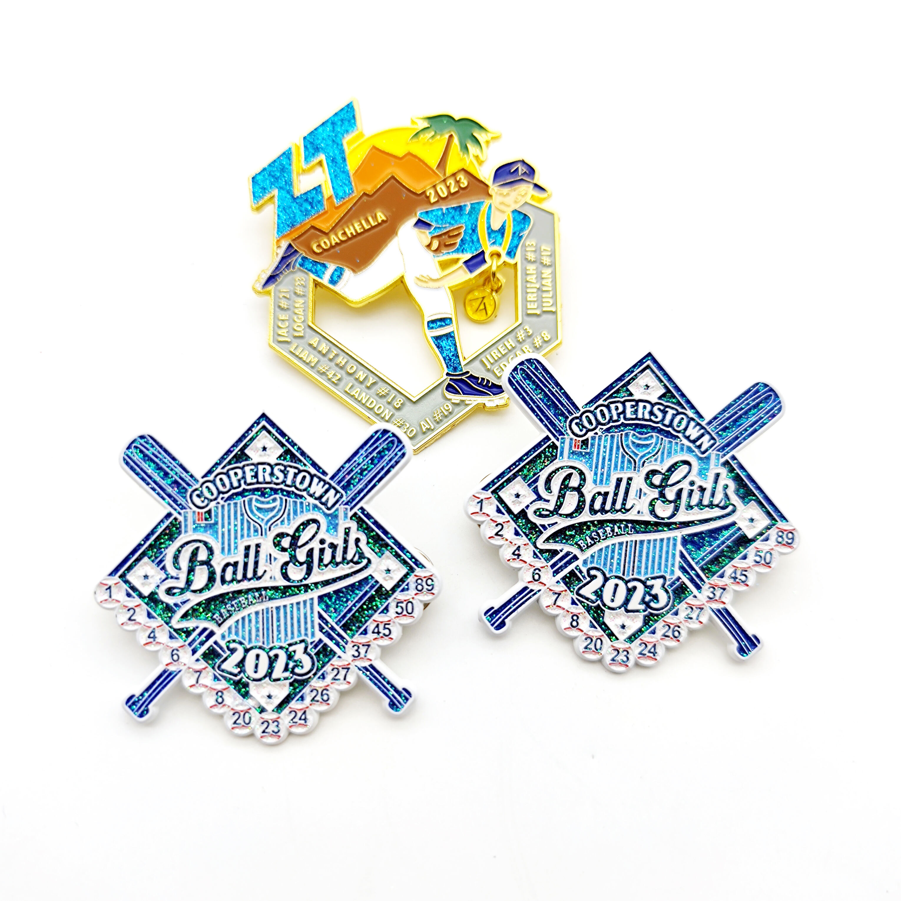 Glitter Pins | Lapel Pin