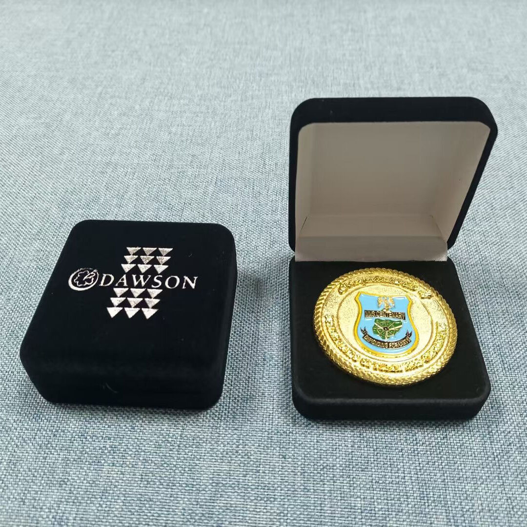 Coin With Box | Challenge Coin
