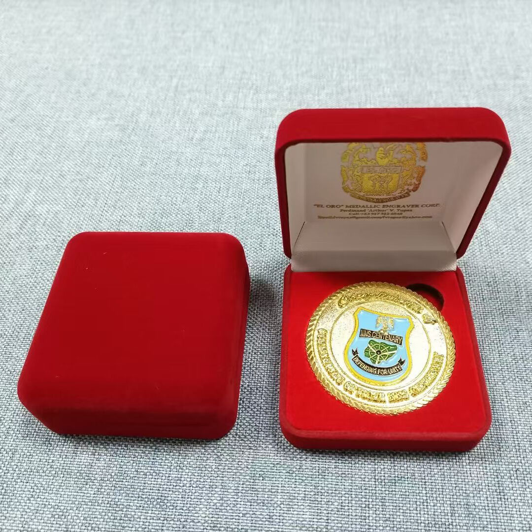 Coin With Box | Challenge Coin