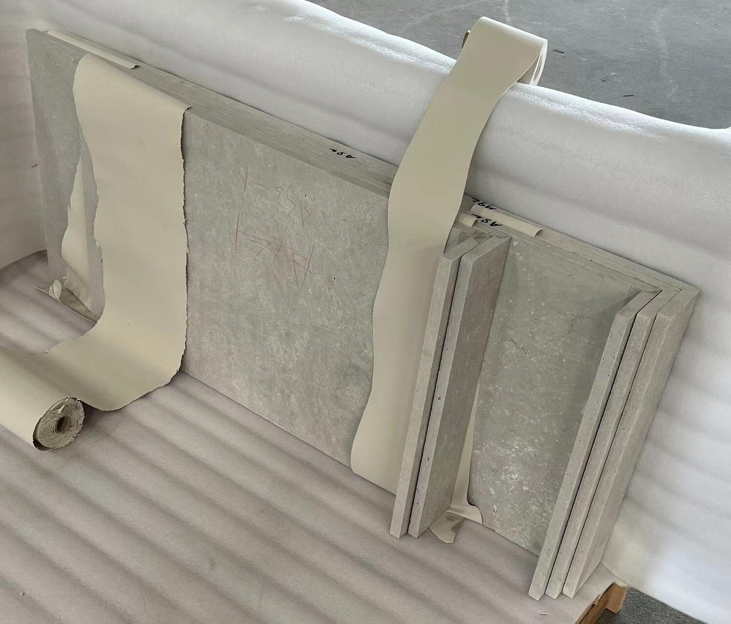 Natural White Grey Travertine Pool Deck Tile and Coping Stone With Drop ...