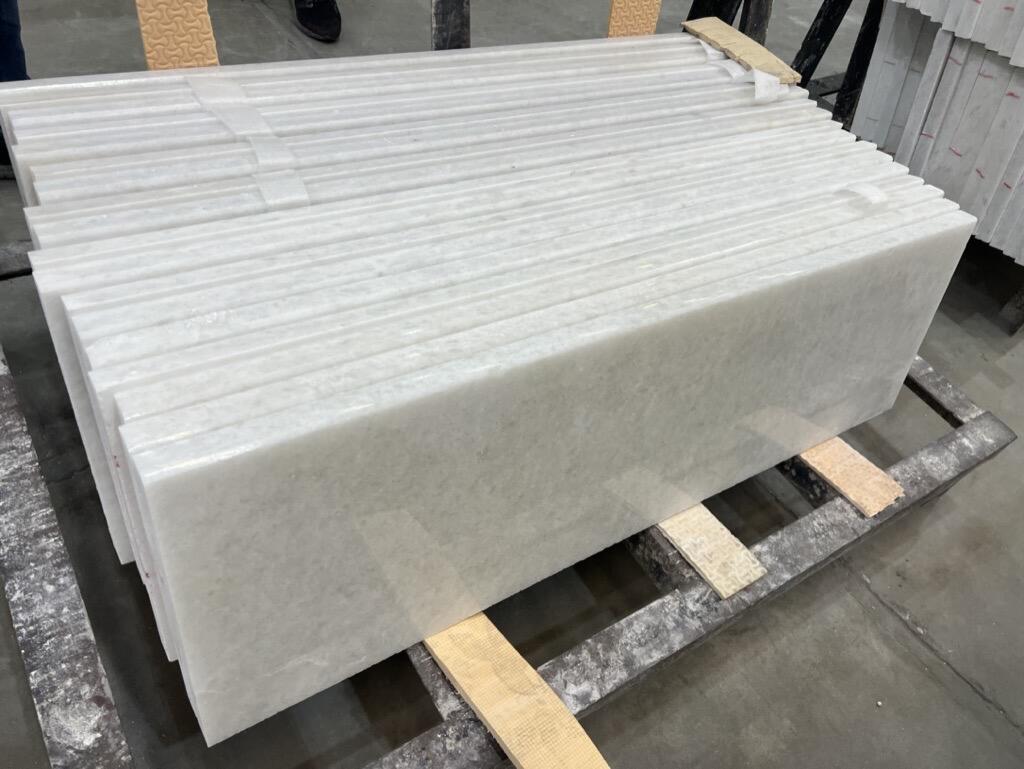 Best Choice White Marble Exterior Wall Cladding — ISO 9001, Low ...