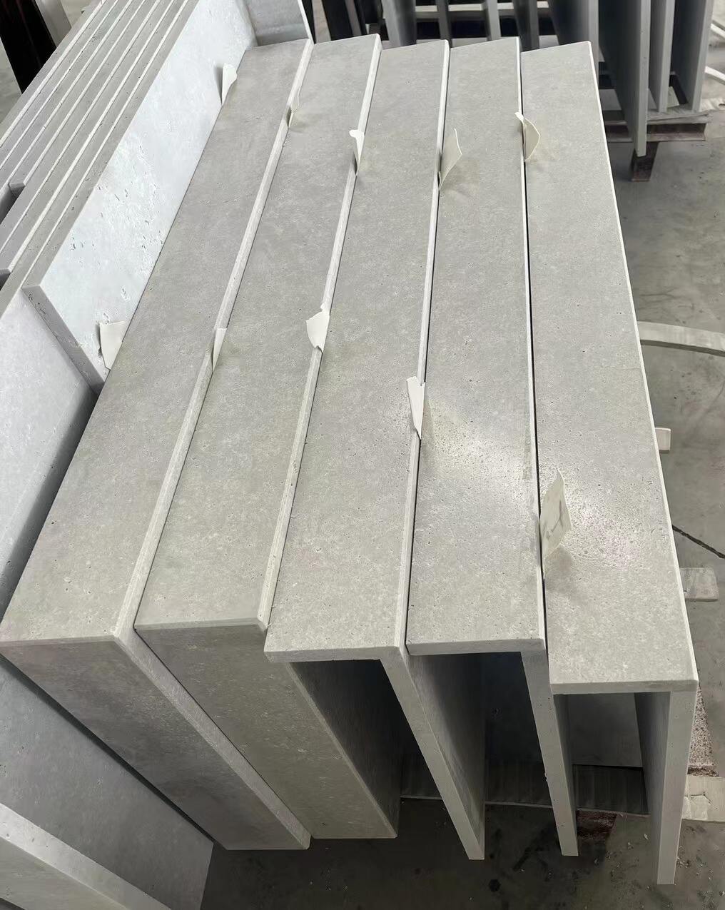 Natural White Grey Travertine Pool Deck Tile and Coping Stone With Drop ...