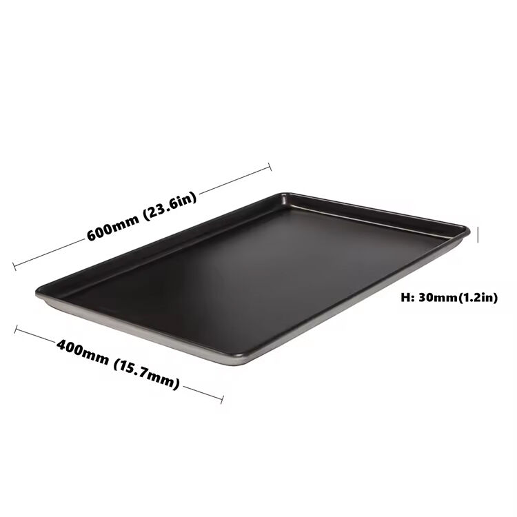 400x600mm Aluminized Steel Non-stick Cake Pastry Baking Tray, China ...