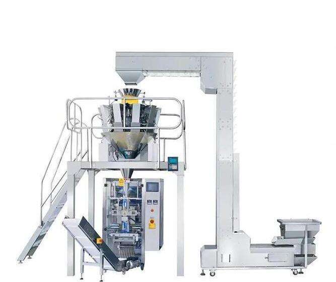 Automatic Vertical Cookies Wafer Chips Snack Food Packing Packaging ...