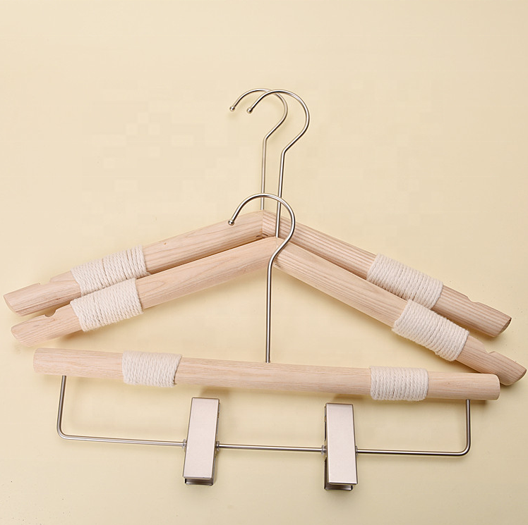 FSC certified round bar wooden hanger, China FSC certified round bar ...