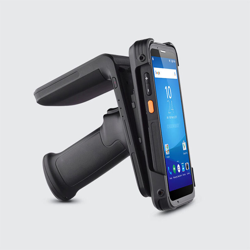 ISO18000-6C Protocol UHF Handheld Scanner Barcode Collecting Reader ...