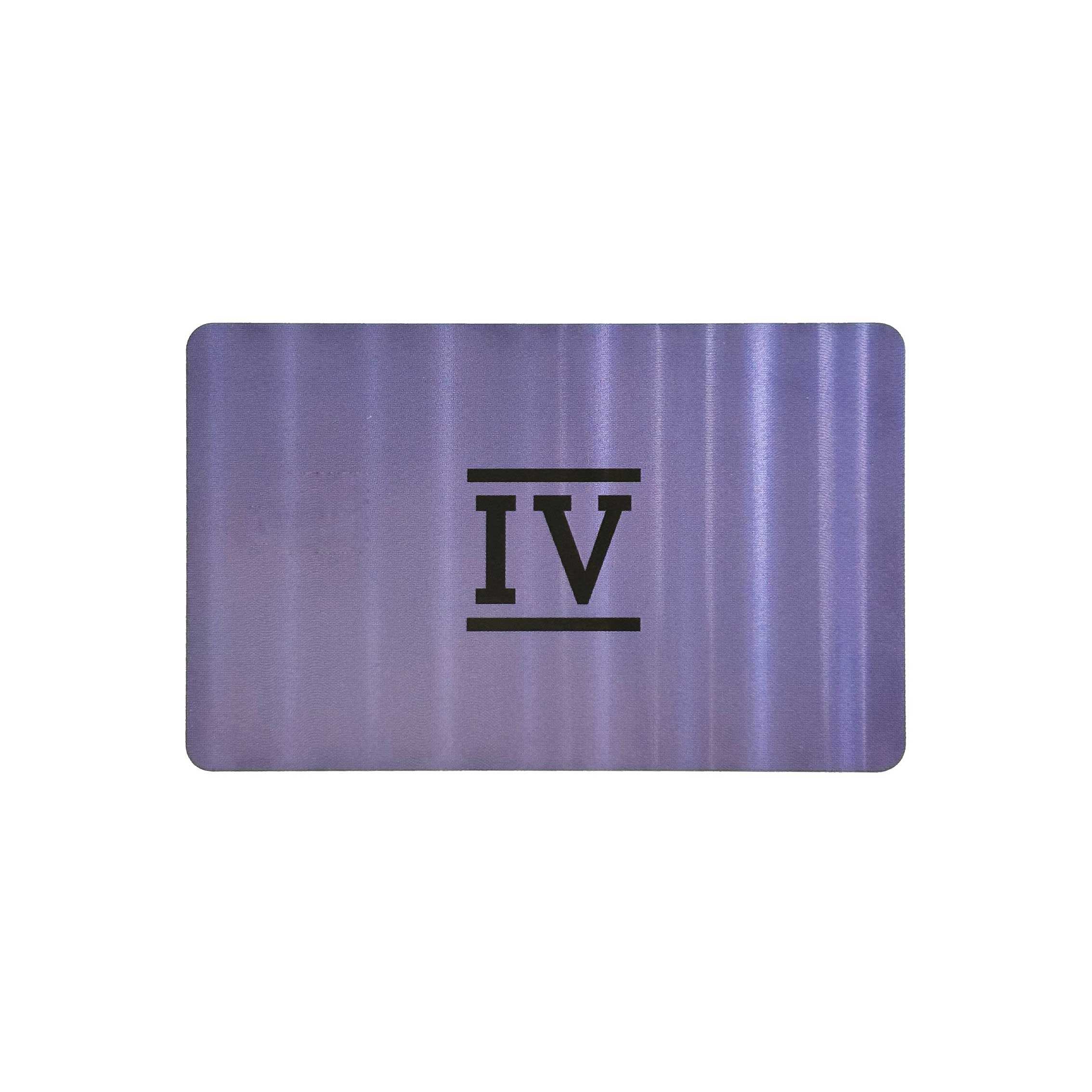 Offset Print Spraying Inlet Craft Contactless Metal Cards RFID Mifare ...