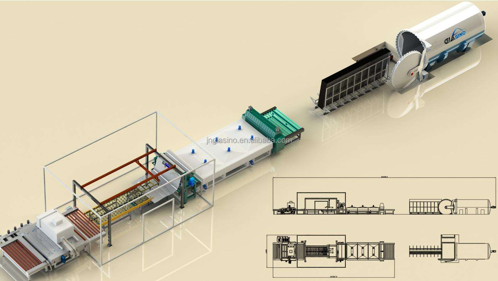 PVB Laminated Glass Production Line