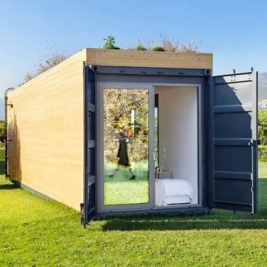 China Luxury Tiny Homes Prefabricated 40ft Houses Container Homes with ...