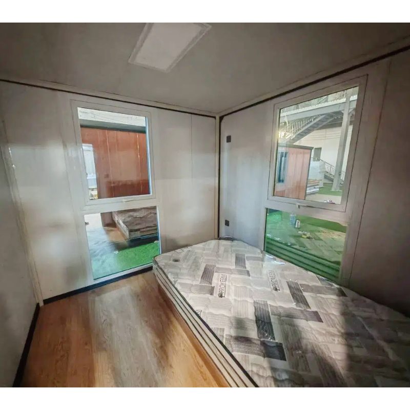 40 FT Prefab Modern Folding Modular Homes With 3 Bedroom and 1 Bathroom ...