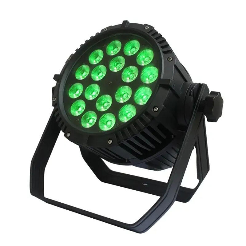 AOPU Super Bright 18x10W RGBWA UV Waterproof LED Par Light IP65 Par Can ...