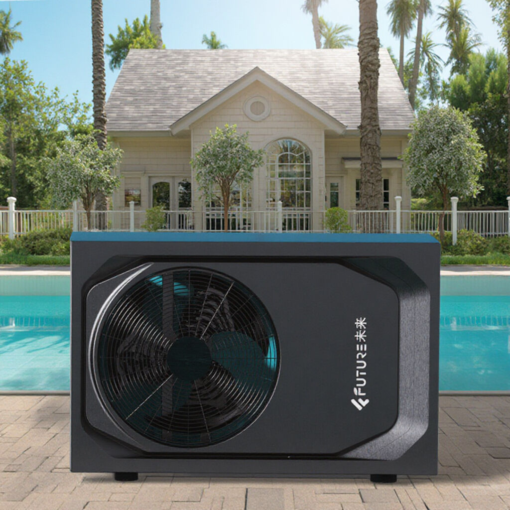 R290 WIFI Air Water Compressor Swimming Pool Water Heat Pump Water ...