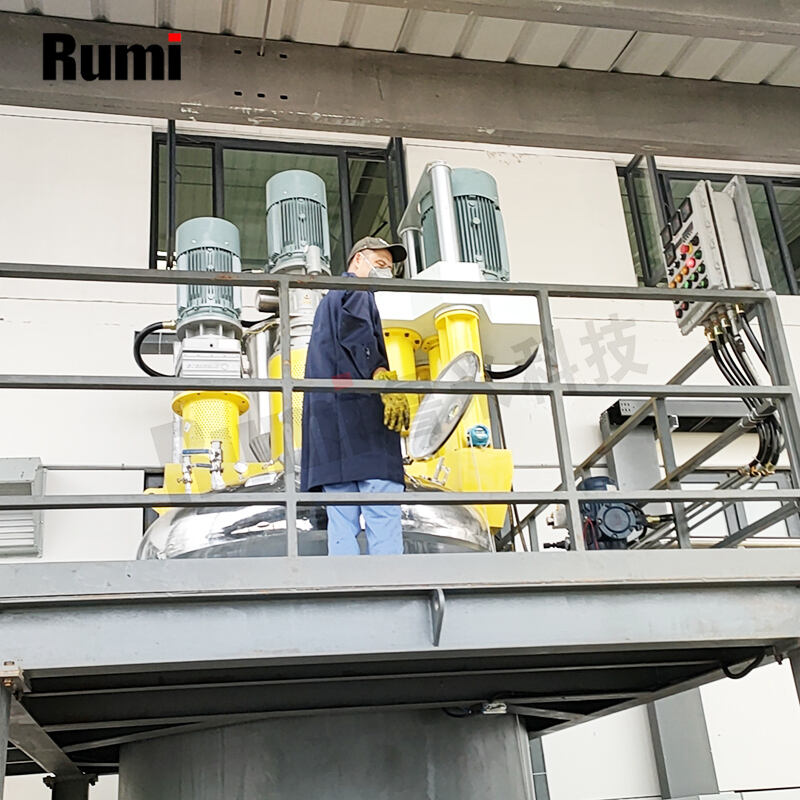 6000 litres Explosion Proof Multi-functional High Speed Dispersing Tank ...