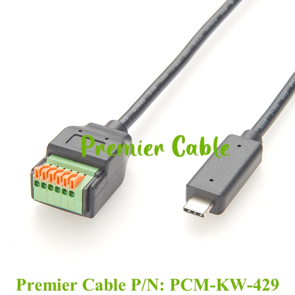 Usb To Rs485 Serial Port Cable With 12 Ohm Terminating Resistor Usb C