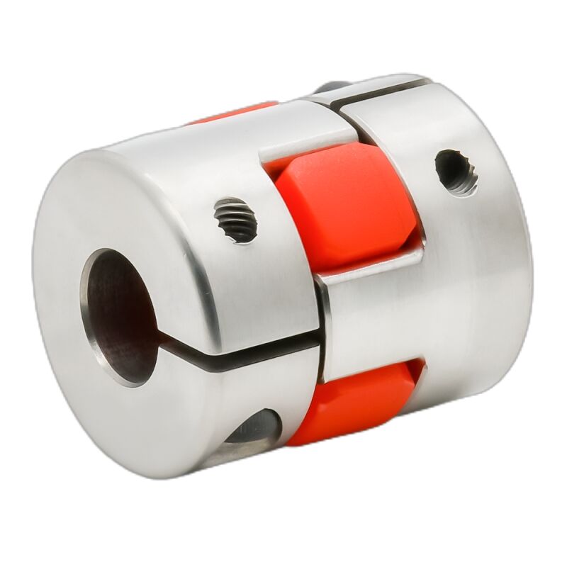 Stainless steel screw-fixed screw clamping plum coupling | Elastic ...