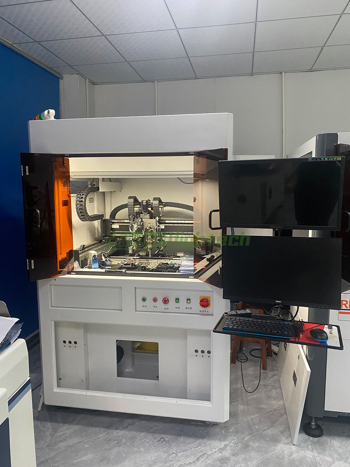 سیستم جایگزینی نوک چند چیپ با دقت بالا و خودکار بر روی گنتر Eutectic Die Bonder , China سیستم ...