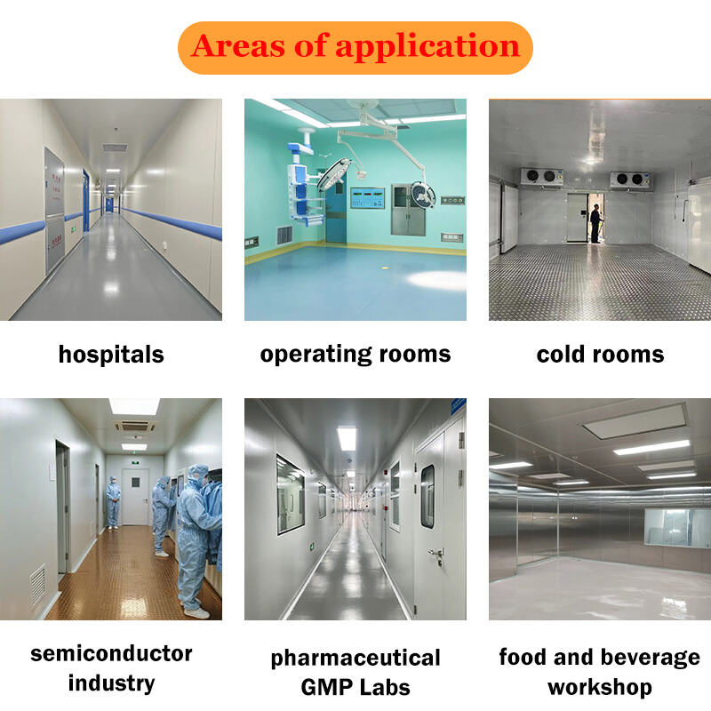Huaao Customization High Strength Modular Cleanroom for Food/Pharmaceutical Plants Cleanroom Ce ...
