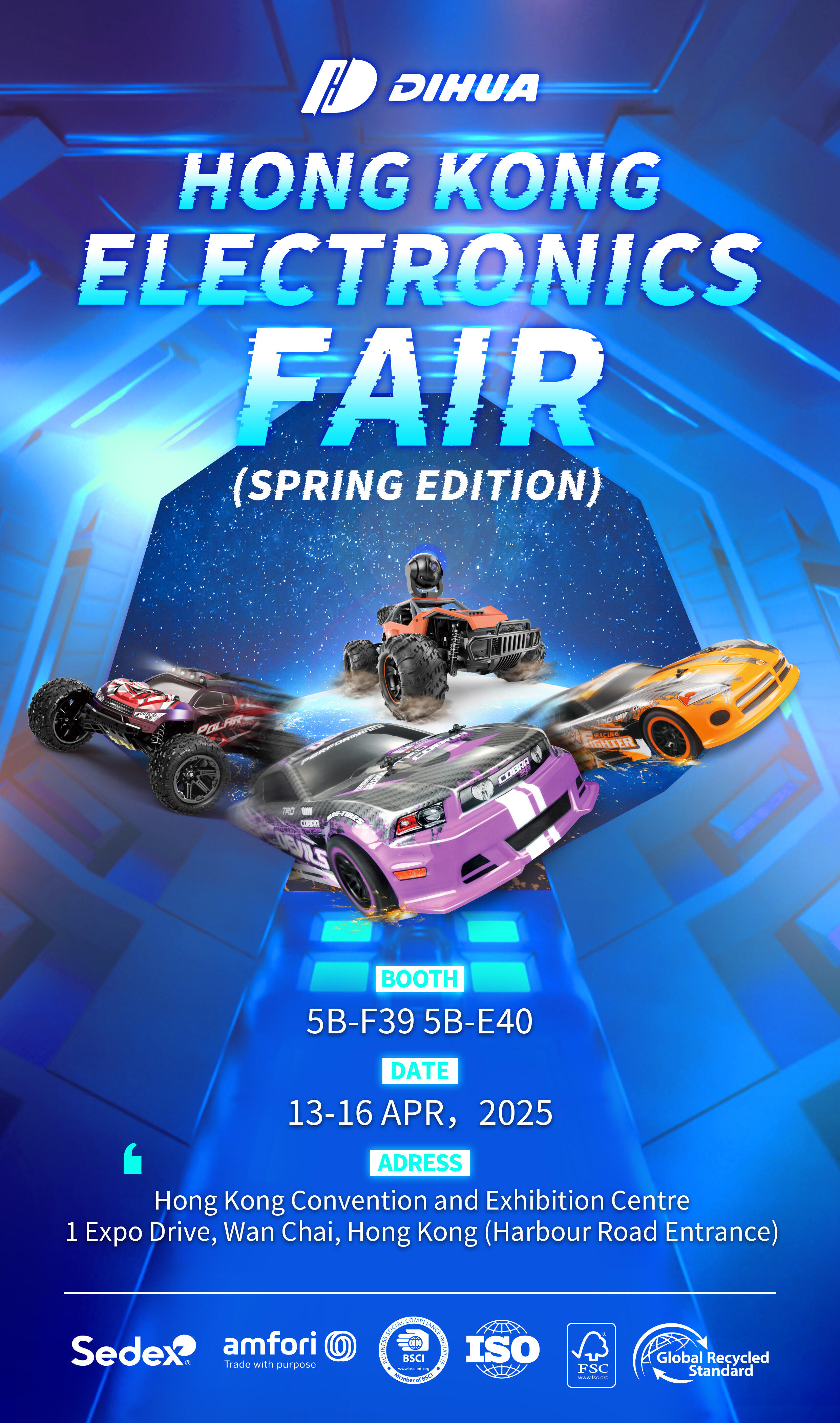 Invitation: Hong Kong Electronics Fair (Spring Edition)