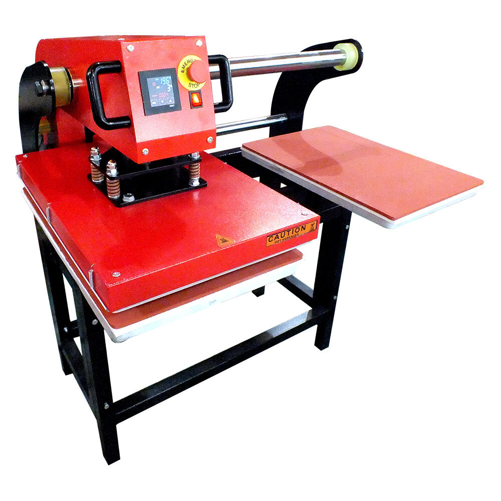 Efficient Up-Slided Pneumatic Double Stations Heat Press Machine