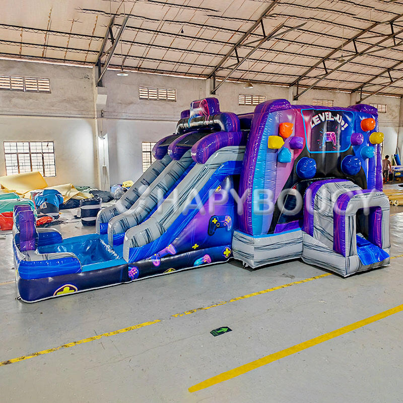 Inflatable Bouncy Castle Game Controller Video Game Moonwalk Gamer ...