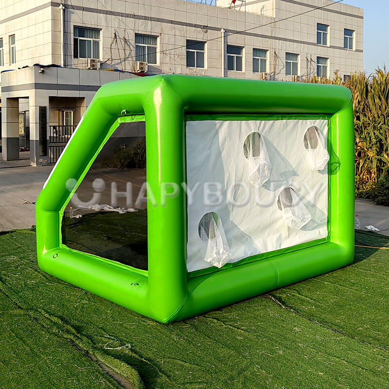 Airtight PVC Carnival Sport Football Toss Game Soccer goal Inflatable ...