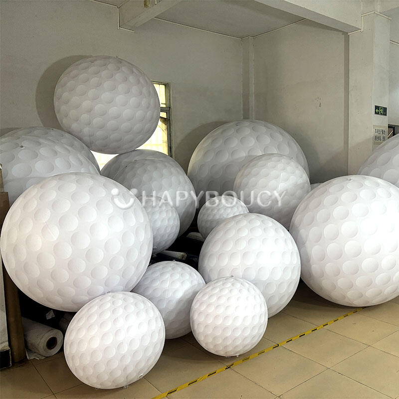 Customized Inflatable Golf Balls PVC Model Big Balloon for Outdoor ...