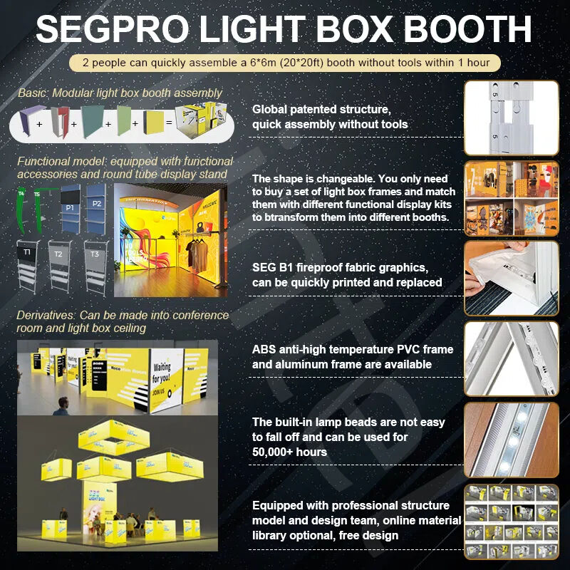 Introducing Lintel Backlit SEG Light Box Booths: The Ultimate Trade ...