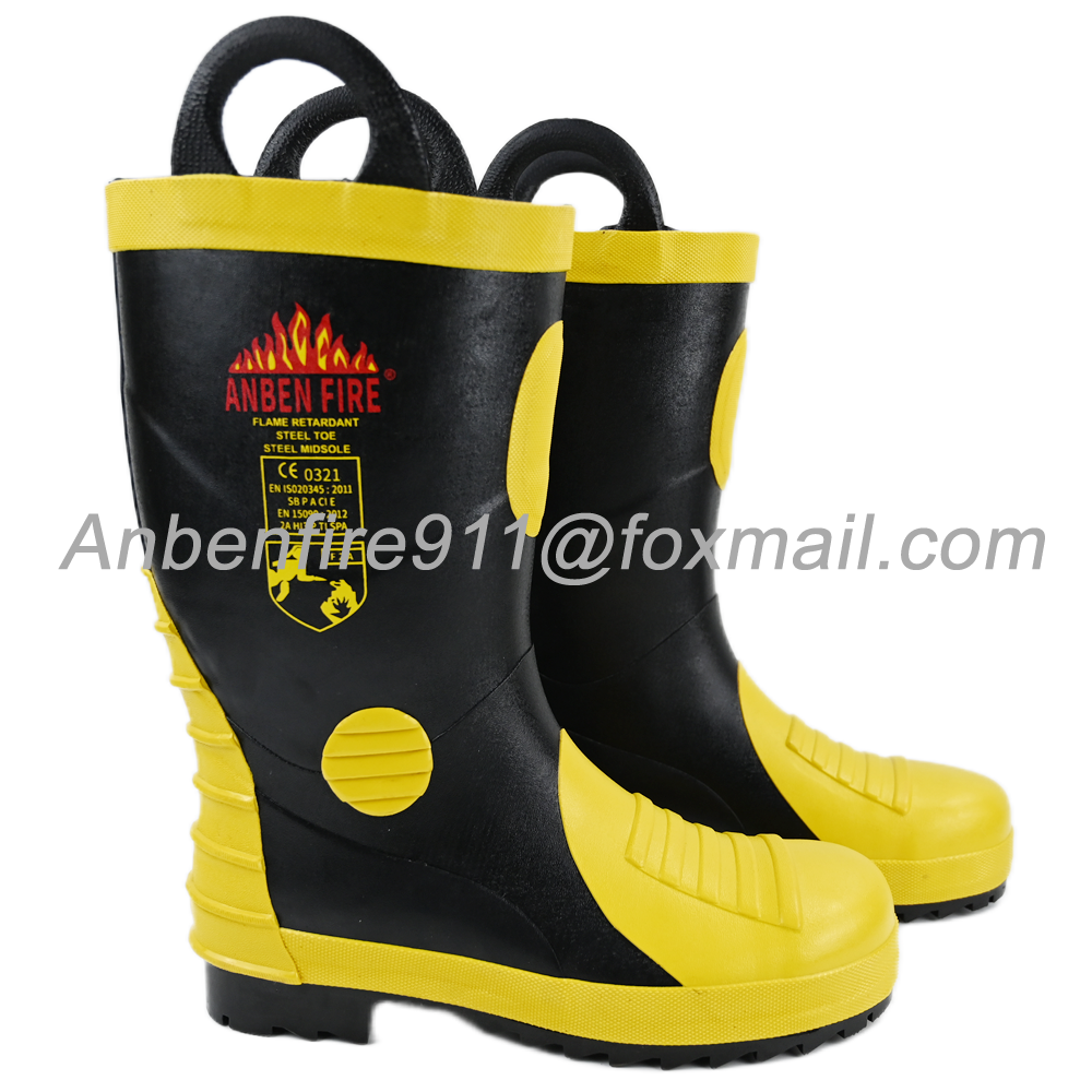 China Heavy Duty EN15090 Certified Steel head Steel bottom Fire Rubber ...