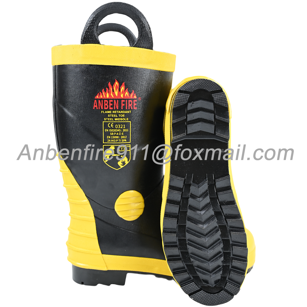 China Heavy Duty EN15090 Certified Steel head Steel bottom Fire Rubber ...