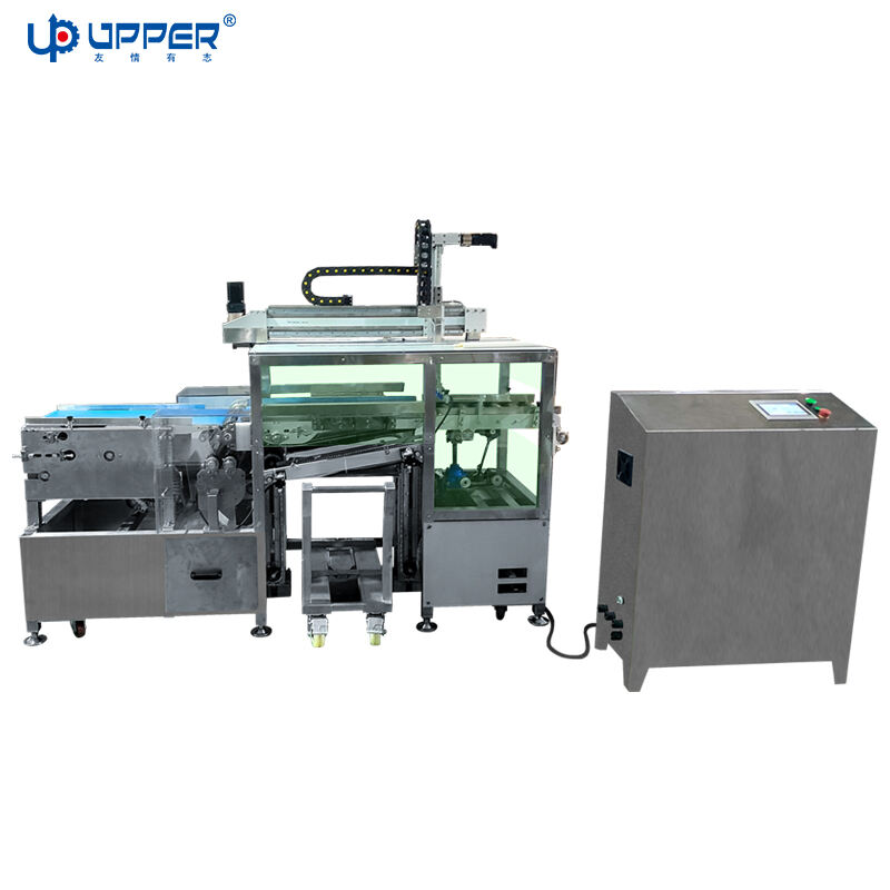 Automatic cake bread oilpaper separator Toast packaging processing machine