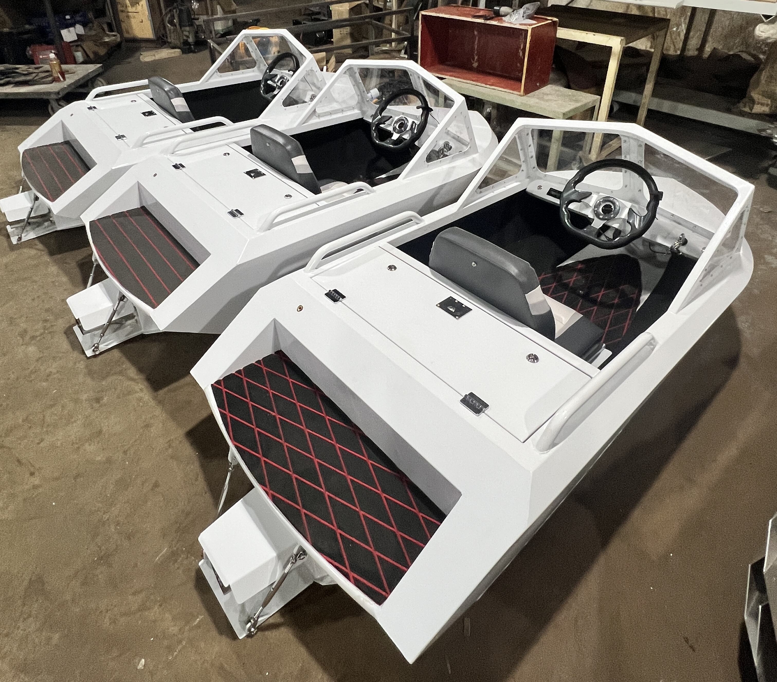 New Arrival Aluminum Powered Electric Jet Boat with Inboard Engine Speed Boat Mini Jet Boat ...