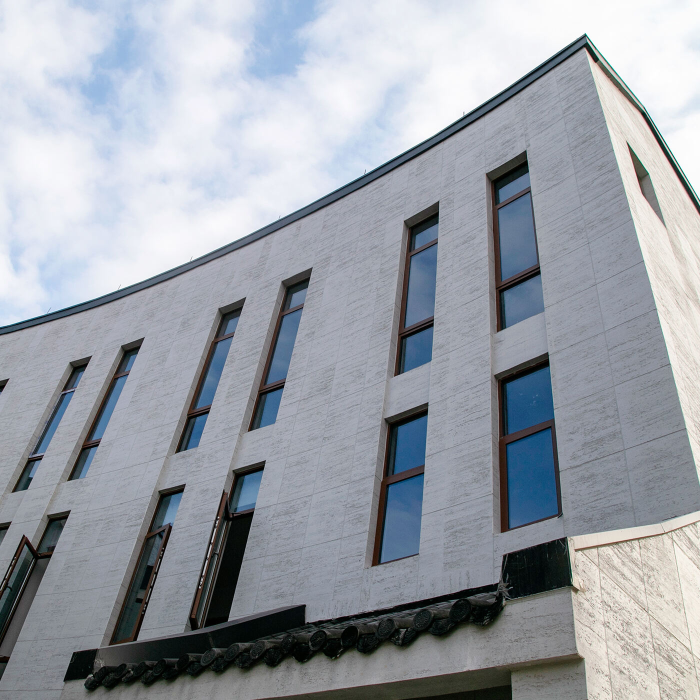 Wall Flexible Cladding Surface White Tiles Material Natural Soft Stones ...