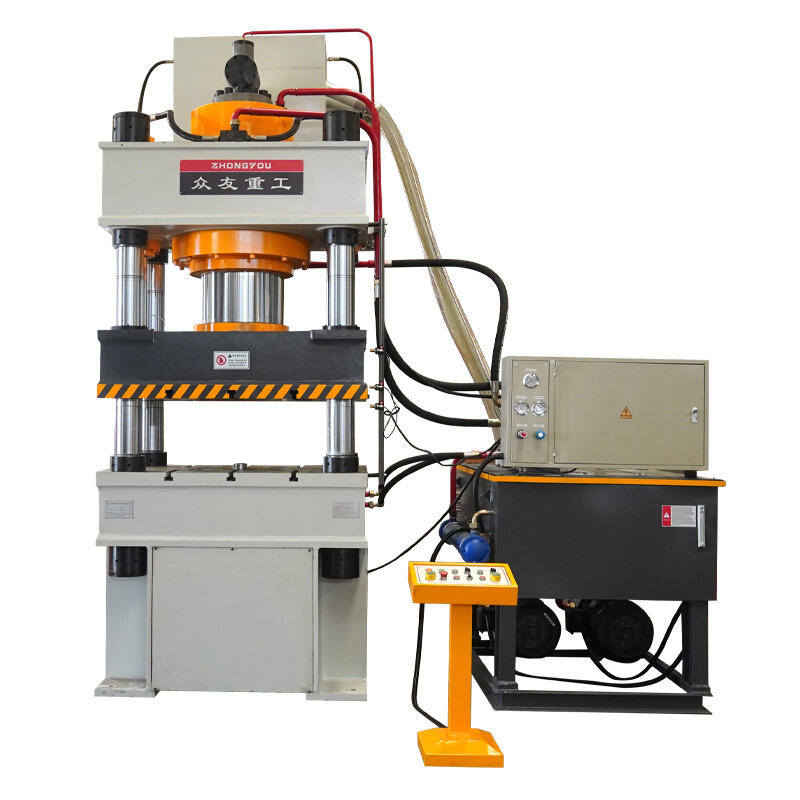 Composite material press