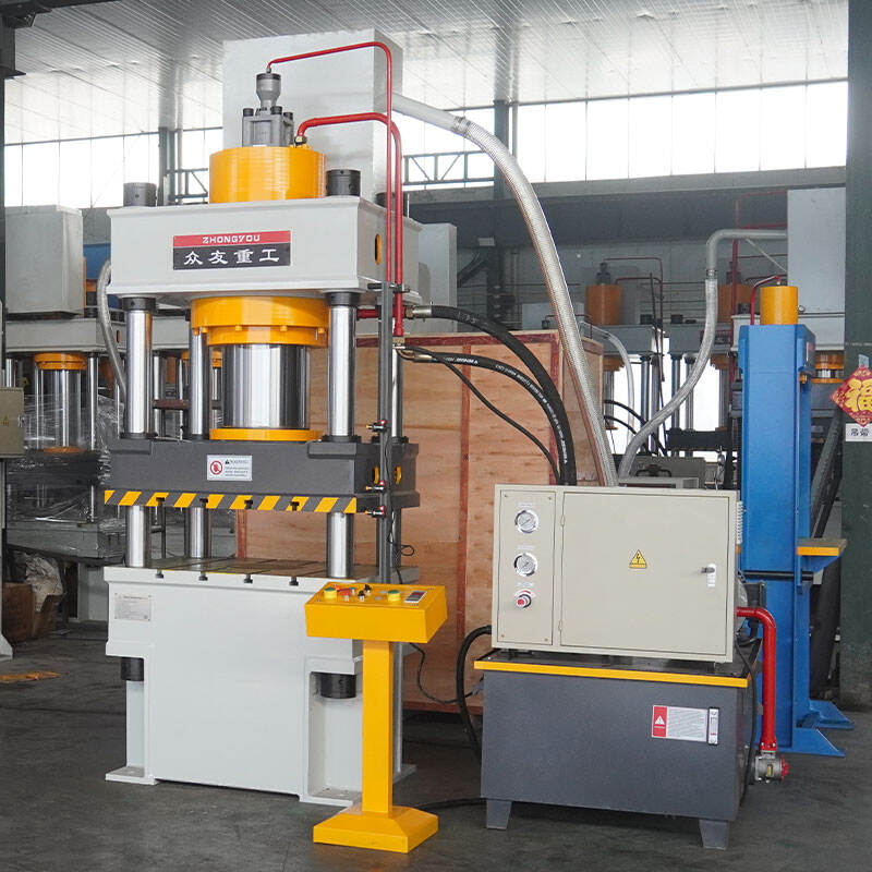Four column press