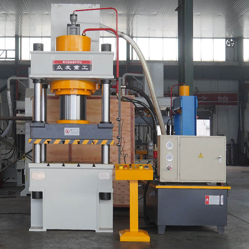 Four column press