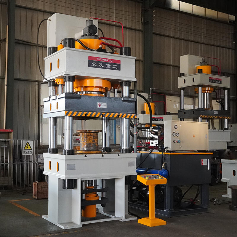 Composite material press