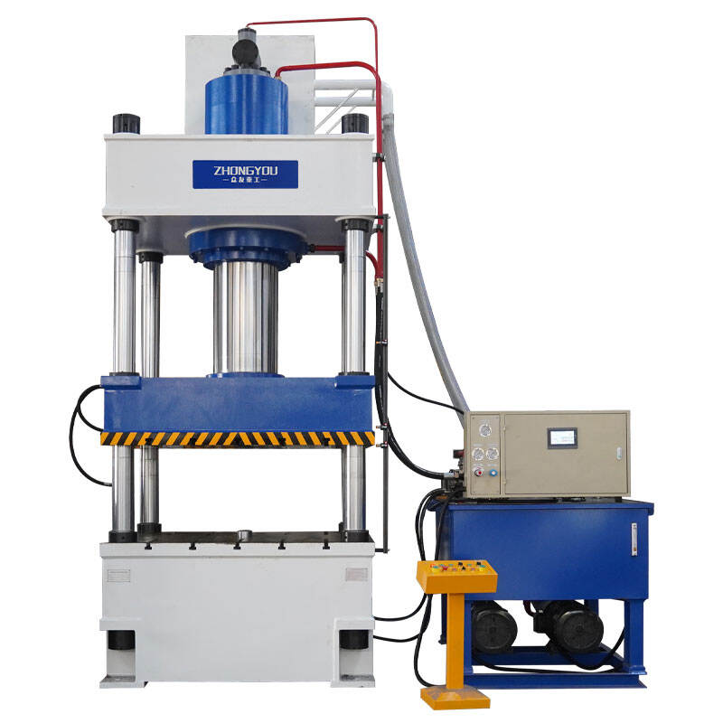 Four column press