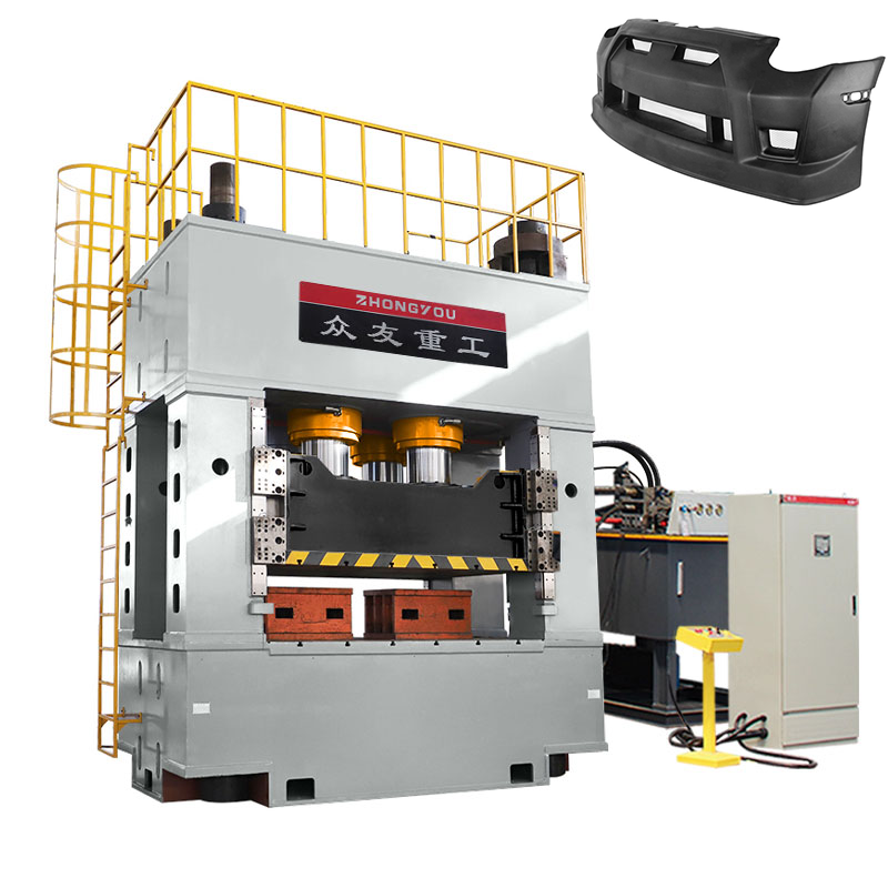 Composite material press
