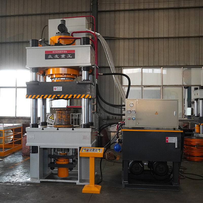 Composite material press