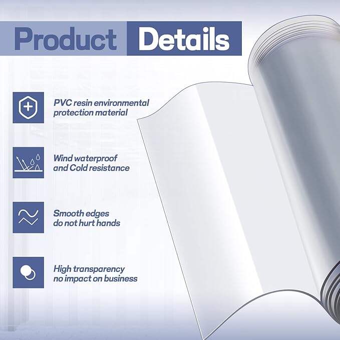 Clear PVC vs. Plastic Curtains: Why PVC Wins in Clarity & Durability